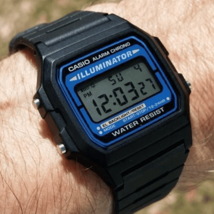 Casio • F105W-1A • Classic Digital – Montres Big Time Watches