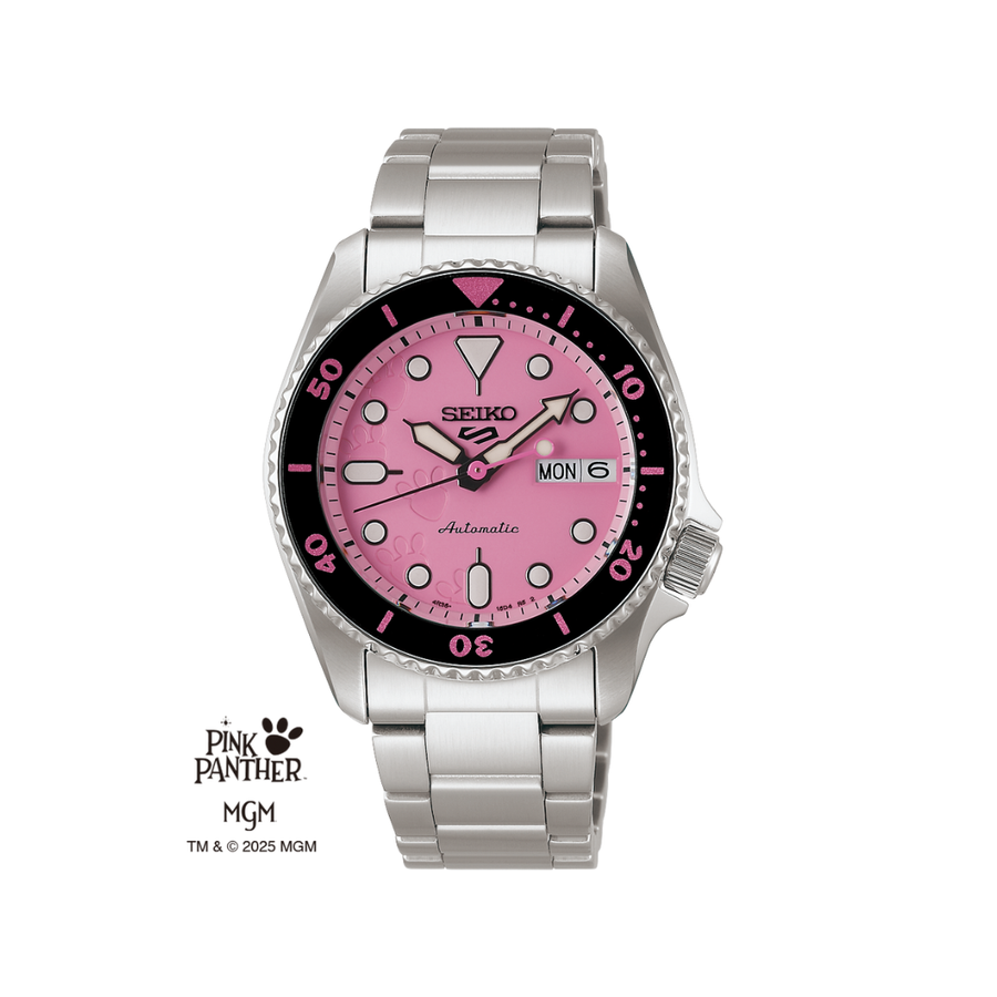 SRPM07K1 • Seiko 5 Sports Automatic Pink Panther Limited Edition ...